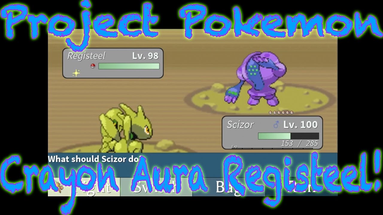 Roblox Project Pokemon - Crayon Aura Registeel! - YouTube