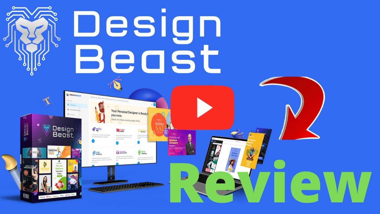 Design Beast Review 🙋‍♂️ Honest Design Beast Review And Demo - YouTube