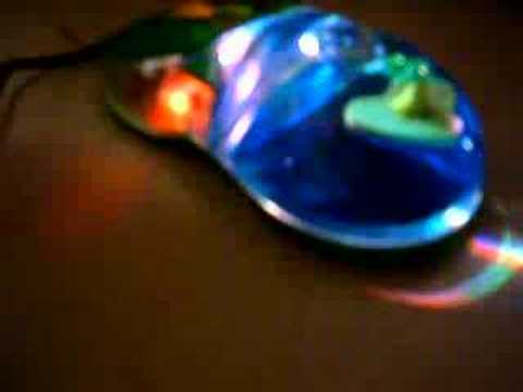 Crayola mouse with crazy lights - YouTube