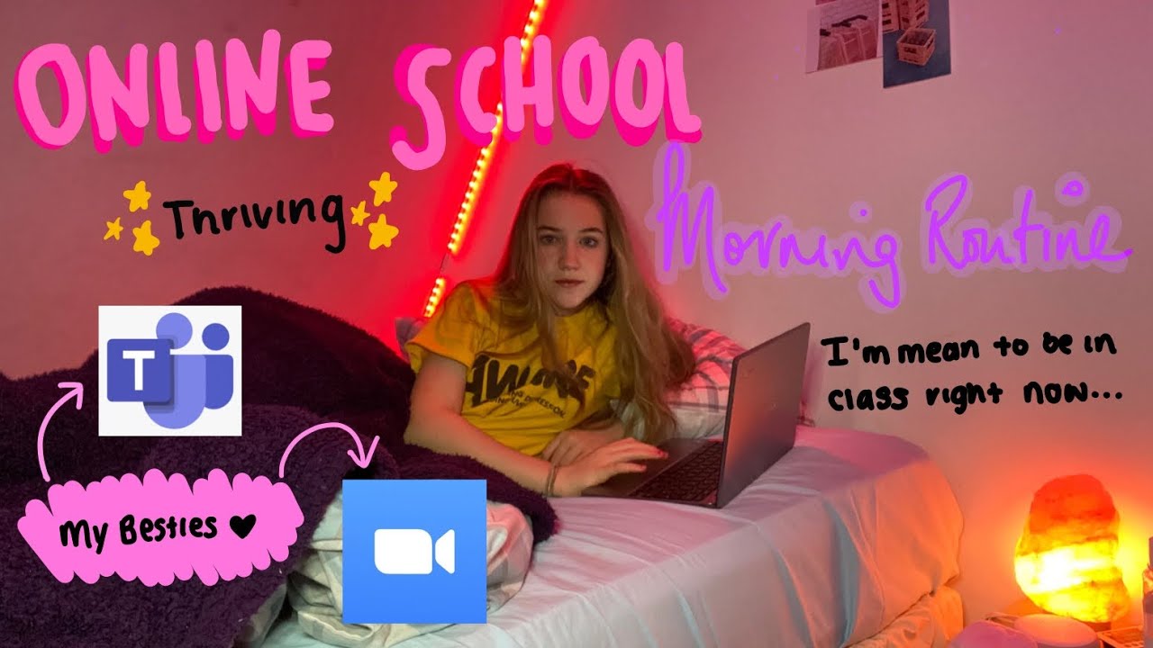 Online School Morning Routine 2021 - YouTube