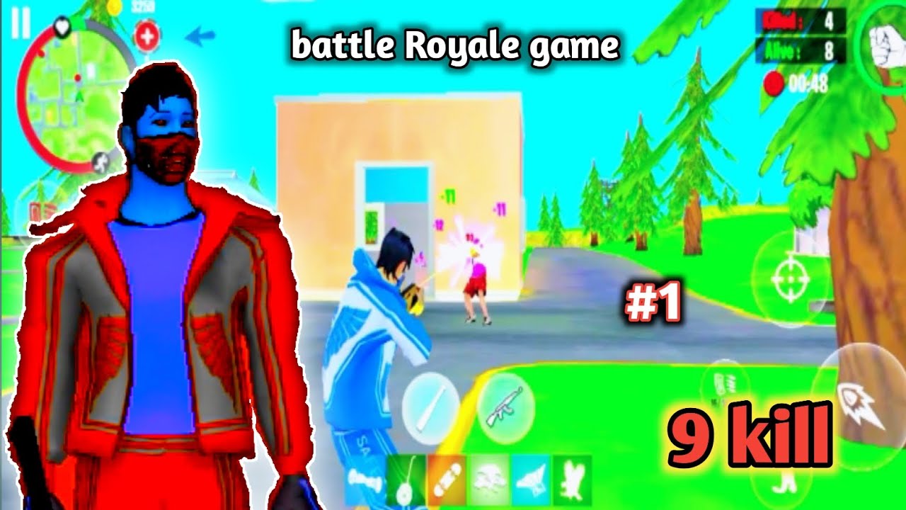 battle Royale game play with solo vs squad god game play for munna Bhai ...