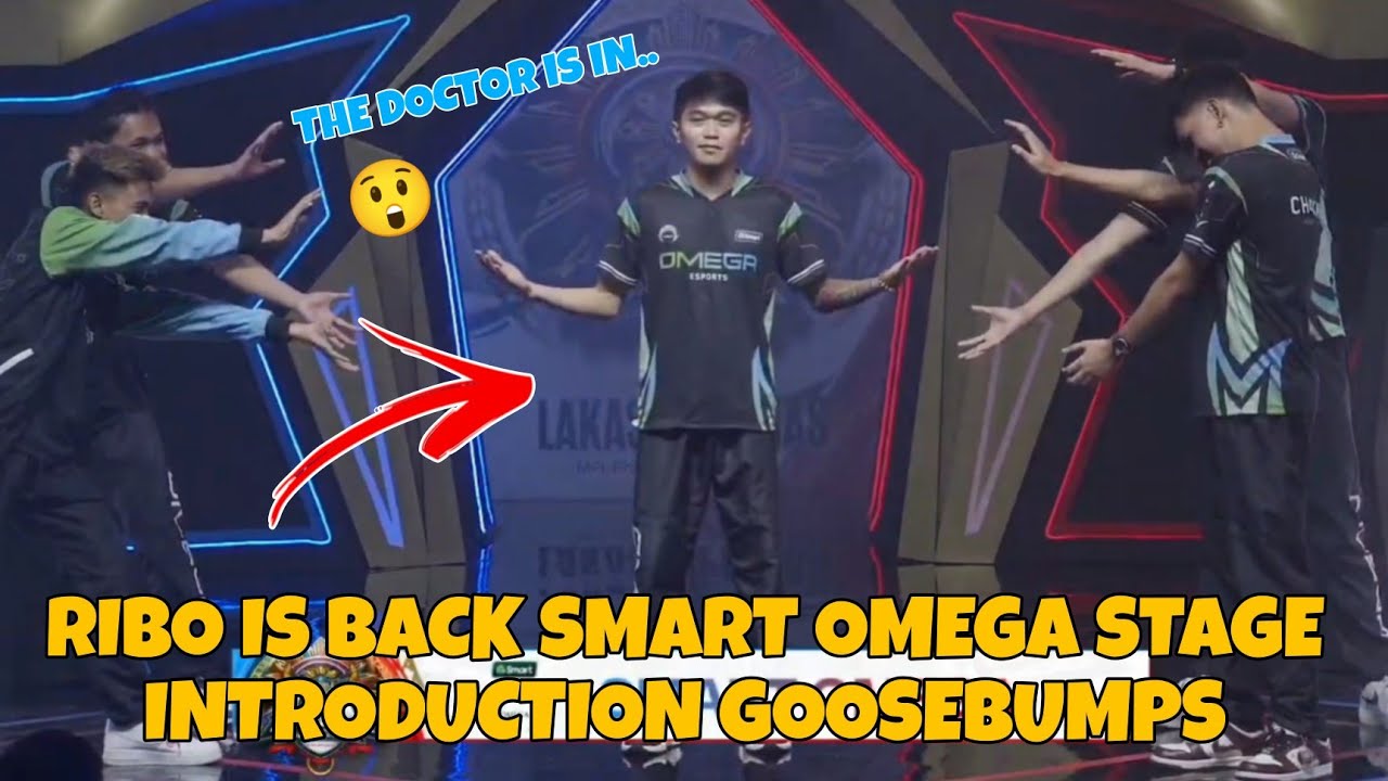 RIBO IS BACK, omega esports stage introduction goosebumps - YouTube