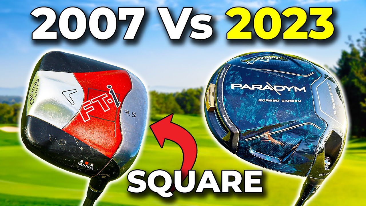 2007 Square Driver Vs 2023 Driver Test! More Accurate? - YouTube
