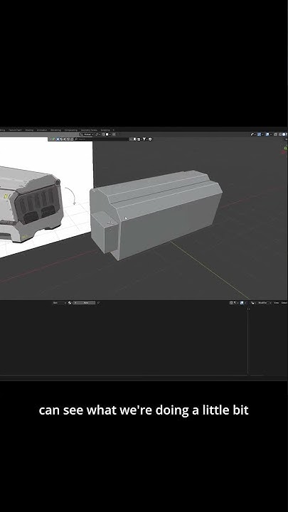 Blender Hard surface boolean workflow - YouTube