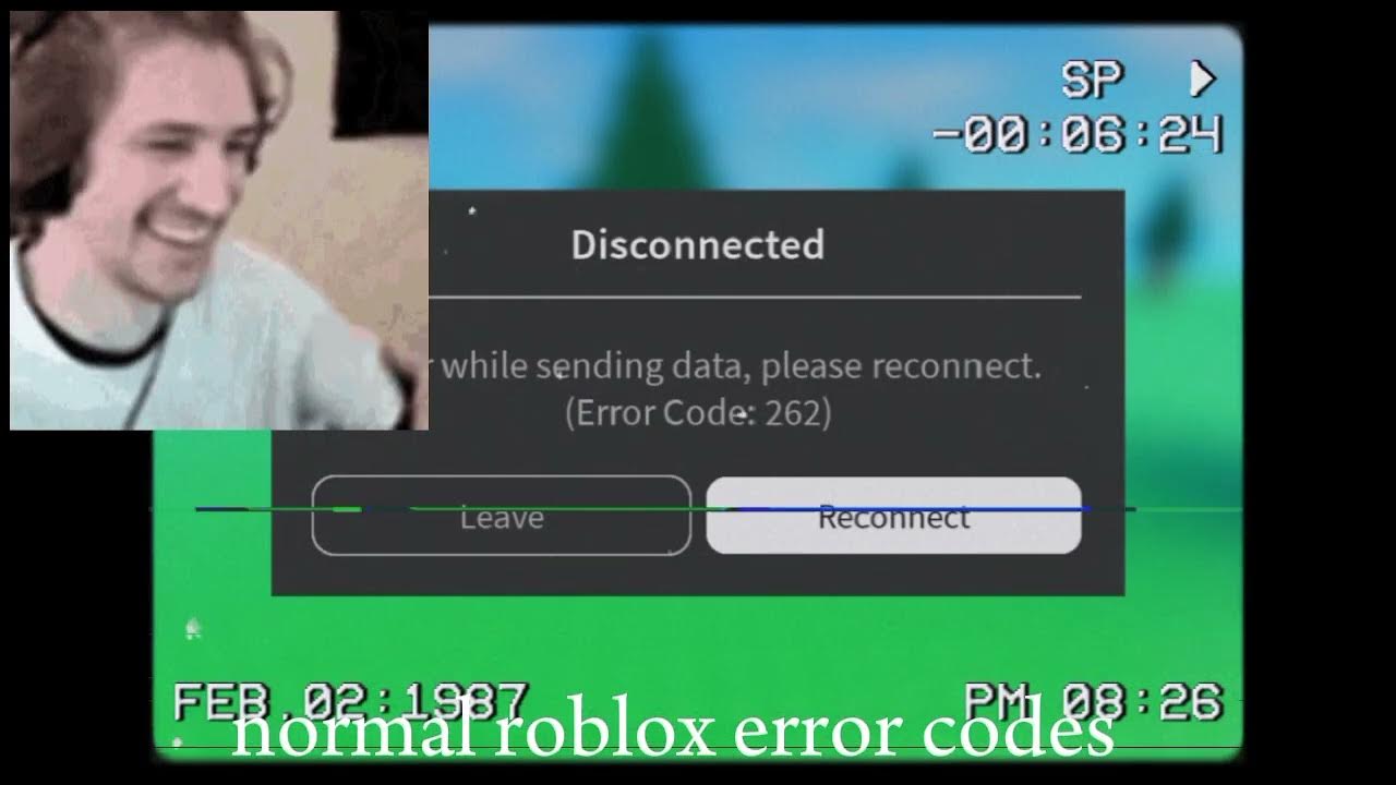 Normal Error Codes Roblox Vs Dangerous Error Codes Roblox | Video - YouTube