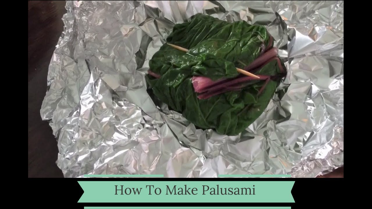 How to make: Palusami - YouTube