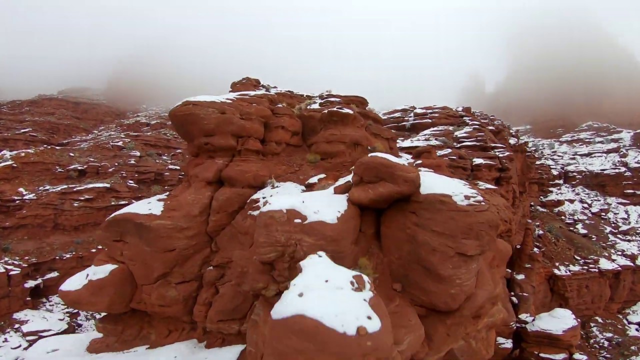 Moab's Unseen // Winter Cinematic FPV - YouTube