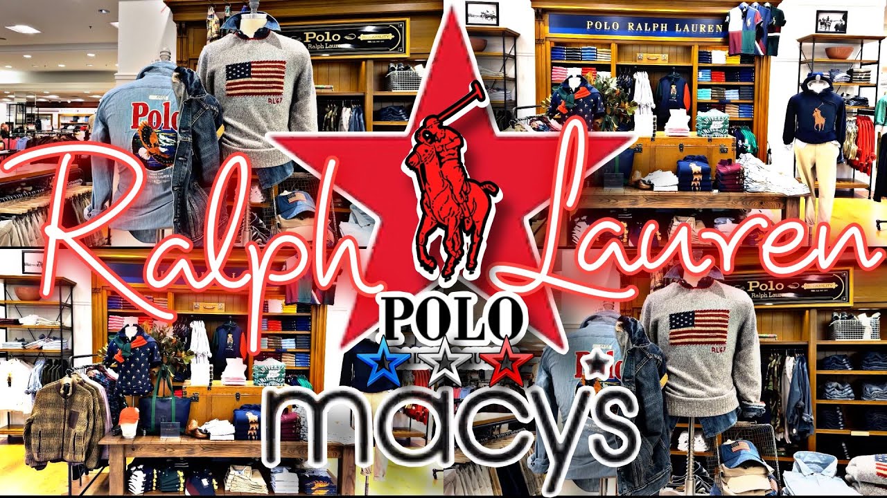 SHOPPING FOR POLO RALPH LAUREN AT MACYS | SHOP WITH ME‼️ - YouTube