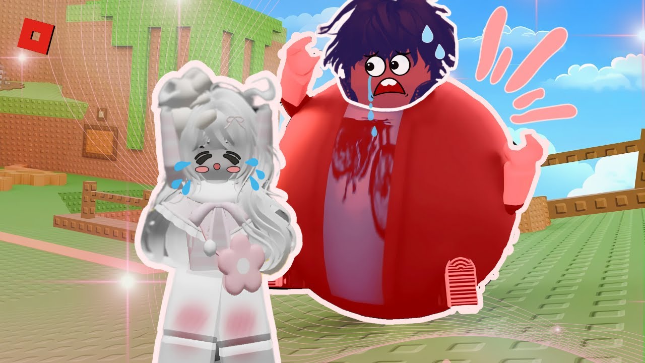 KITA HARUS MENDORONG TEMAN KITA YANG SANGAT BERAT DI ROBLOX😱 (GAME ROLL ...