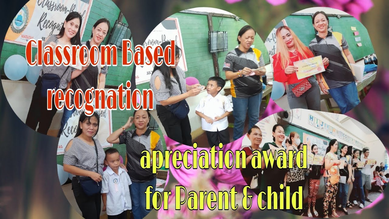 CLASSROOM BASED RECOGNITION | APPRECIATION FOR GUARDIANS & CHILDREN ...