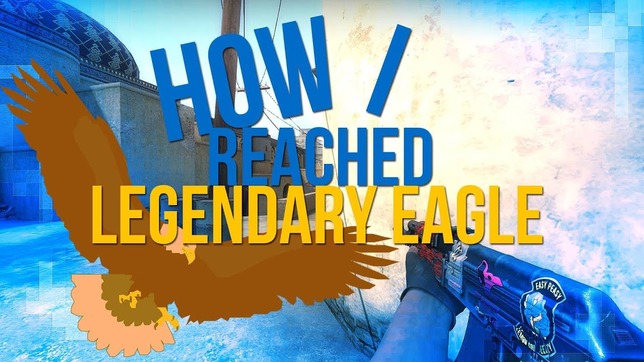 Rank Up to Legendary Eagle (in 1 game) - YouTube