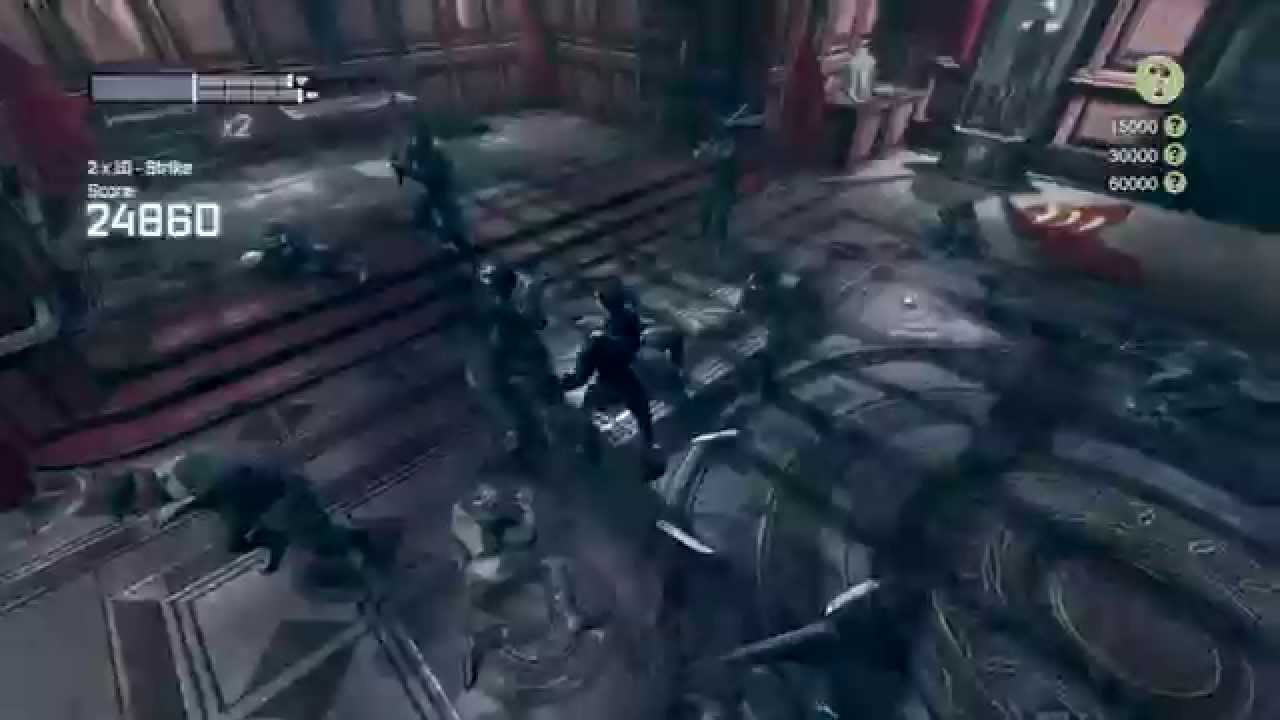 Batman: Arkham City Combat Challenge - Wayne Manor Armory - Nightwing ...
