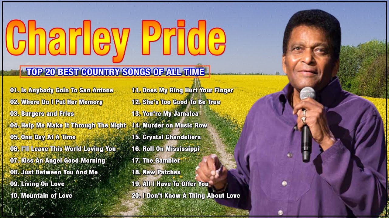 Charley Pride Greatest Hits Full Album - Best Songs Of Charley Pride ...