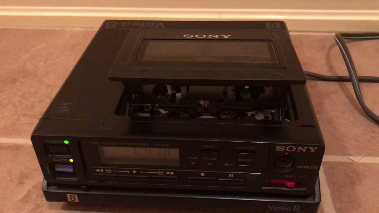 Sony Video 8 EV—C8U - YouTube