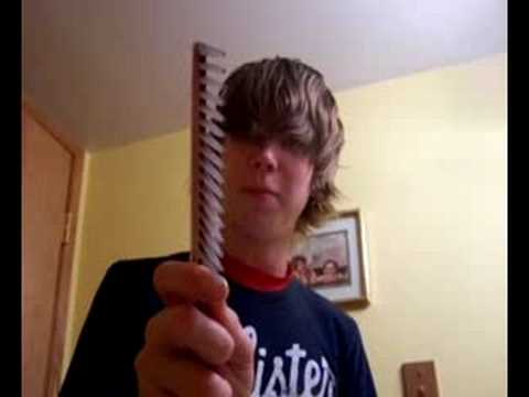 emo hair tutorial - YouTube