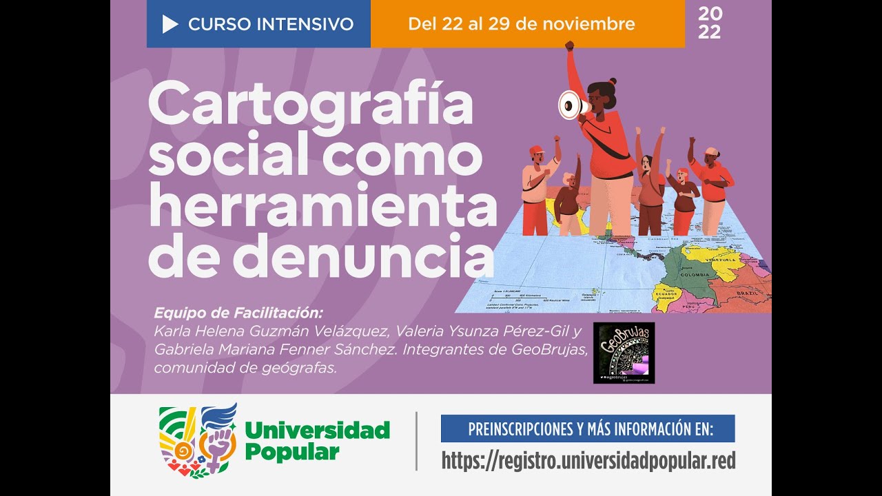 Cartografía social como herramienta de denuncia. - YouTube