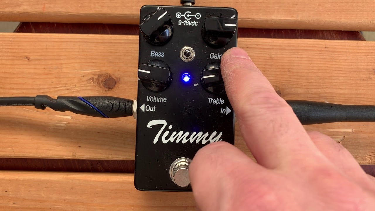 5 Minutes with the Timmy Overdrive - Pedal Demo Acordes - Chordify
