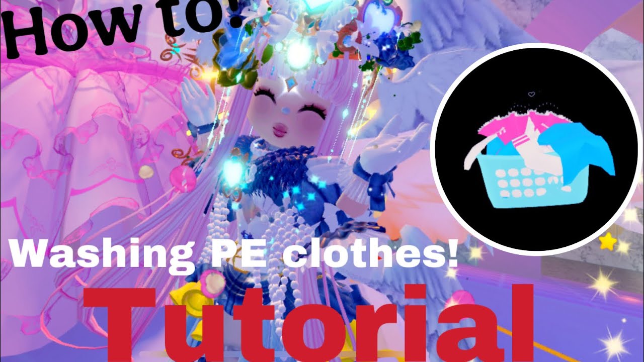 How to do “Wash your PE clothes” Royal High quest tutorial. #roblox # ...