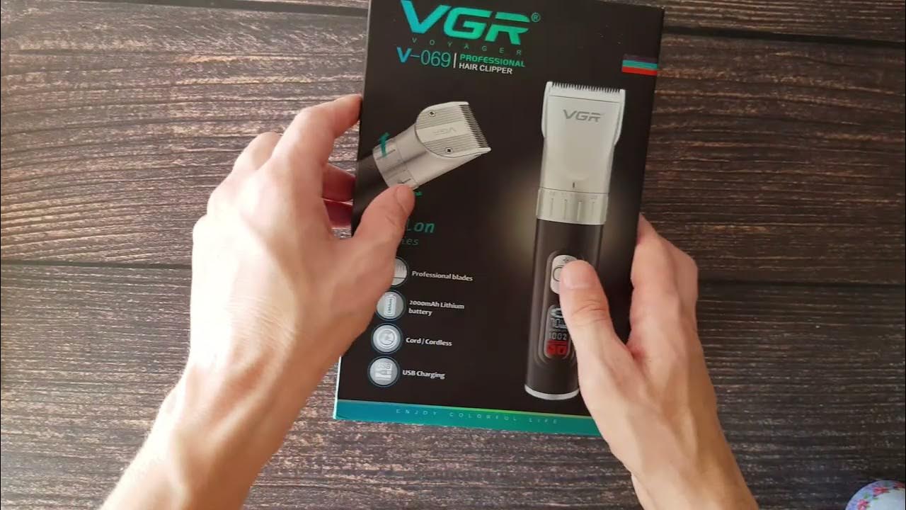 Машинка для стрижки волос vgr 069 - YouTube