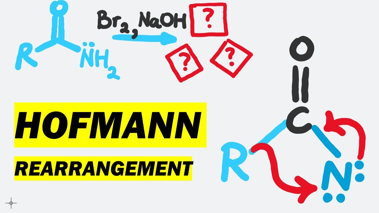 How Hofmann Rearrangement forms Amine from Amide?! - YouTube