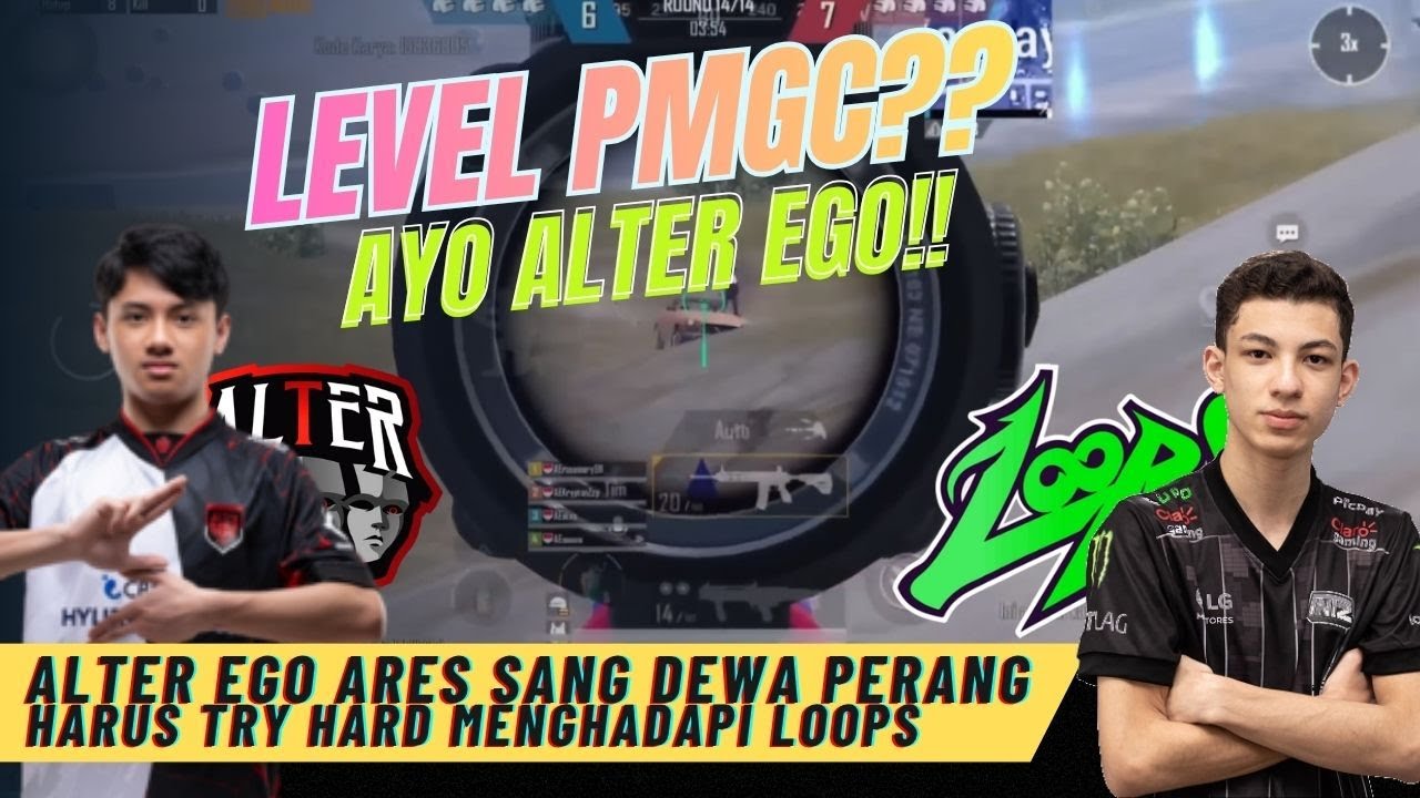 PUBGM Clip: Inikah Level PMGC? Sang Dewa Perang Alter Ego Ares pun Harus Try Hard Melawan Loops ...