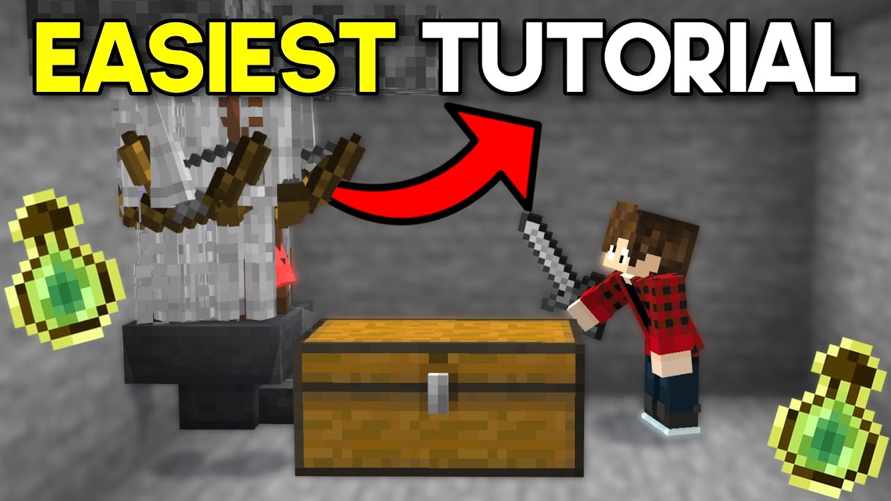 Easiest Zombie & Skeleton Mob XP Farm Minecraft 1.20! - YouTube