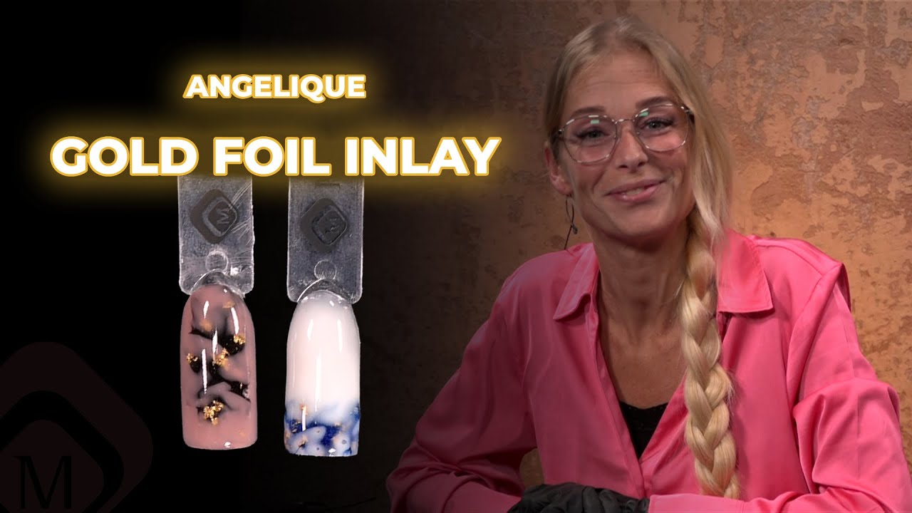 Gold Foil Inlay E-workshop met Angelique - YouTube