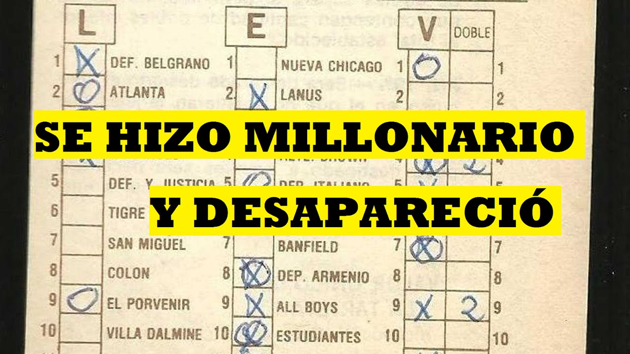 El caso Mercedes Ramón Negrette, ganador del PRODE 1972 / N° 72 - YouTube