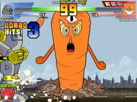 MUGEN battle #8574: Destroyus vs Cuphead Bosses 