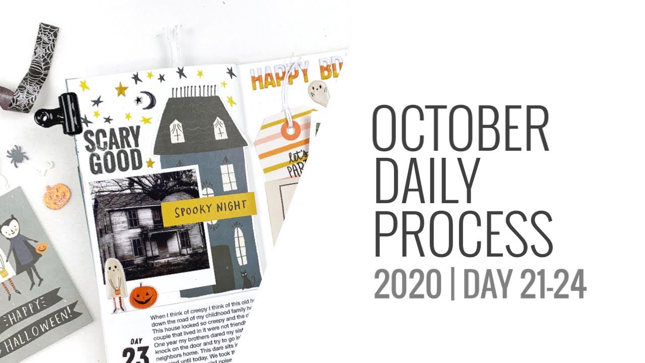 October Daily Process 2020 | Day 21-24 - YouTube