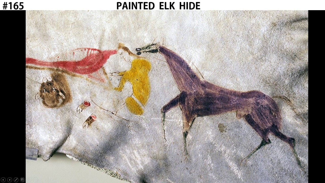 Painted Elk Hide - YouTube