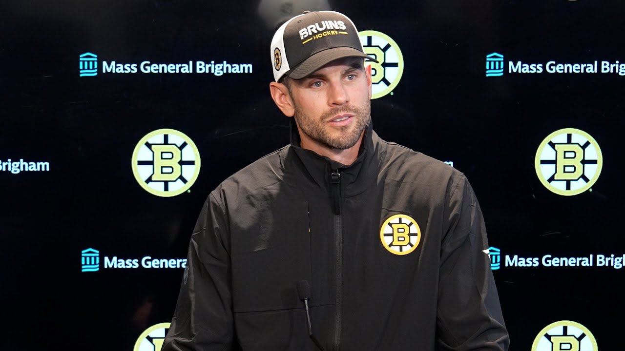 McQuaid speaks with the media on day 2 of Rookie Camp at WIA on Thurs ...