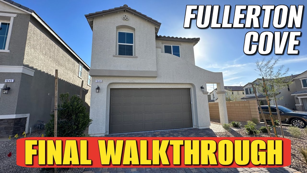 Oleander FINAL WALKTHROUGH at Fullerton Cove by Richmond American Homes ...