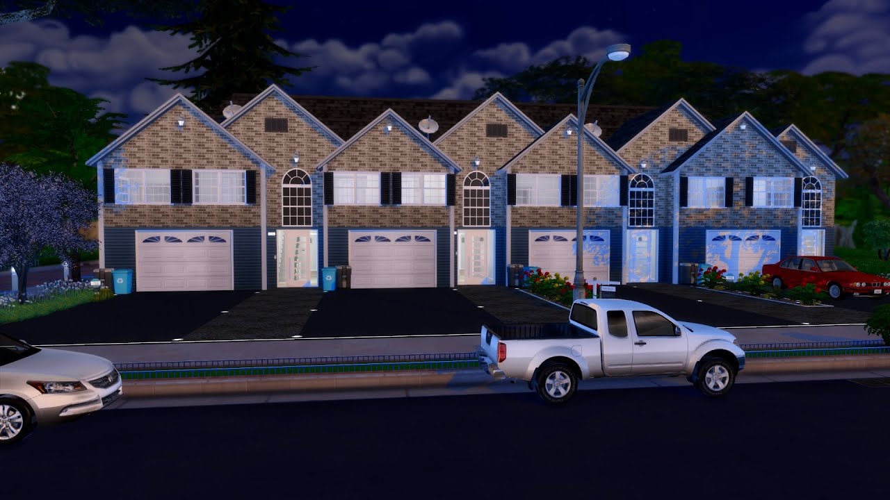 Realistic Townhome Tour | The Sims 4 | + CC \+ Links - YouTube
