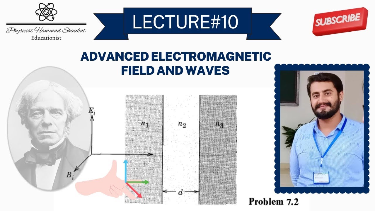Lecture 10: Advanced Electromagnetic Field and Waves - Chapter 7, Problem 7.2 || Physicist ...