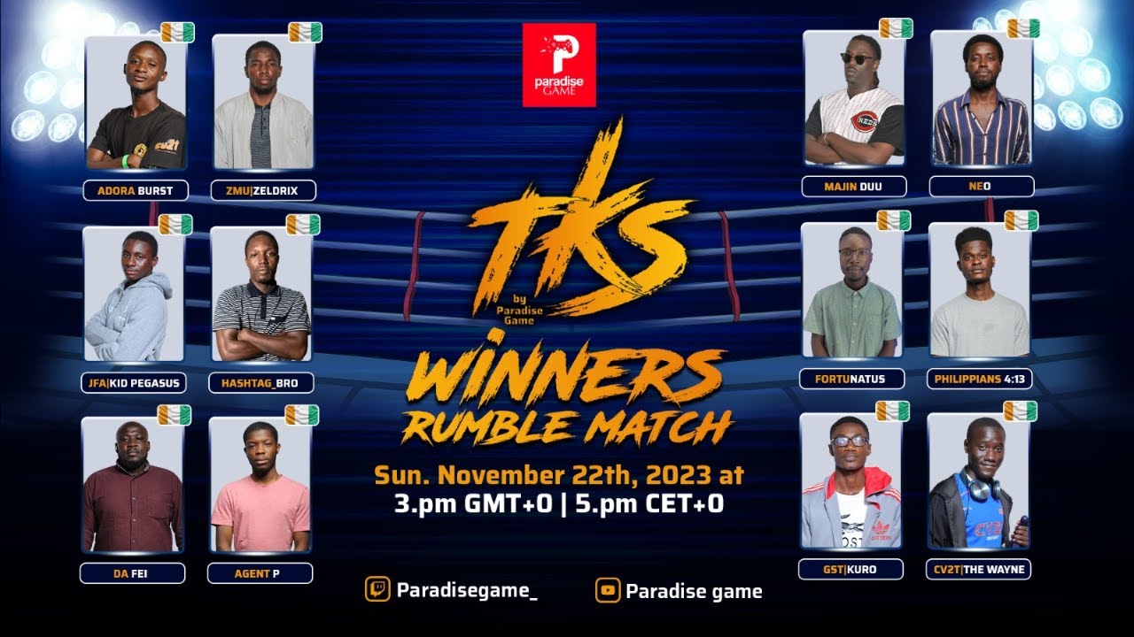 TKS - Winners Rumble TOP 12 - Casted by Itachi Tekken. on the Tekken ...