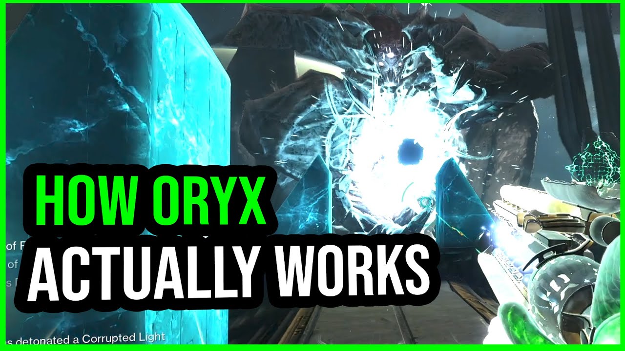 How Oryx's Final Stand Mechanic ACTUALLY works King's Fall Raid Destiny 2 - YouTube