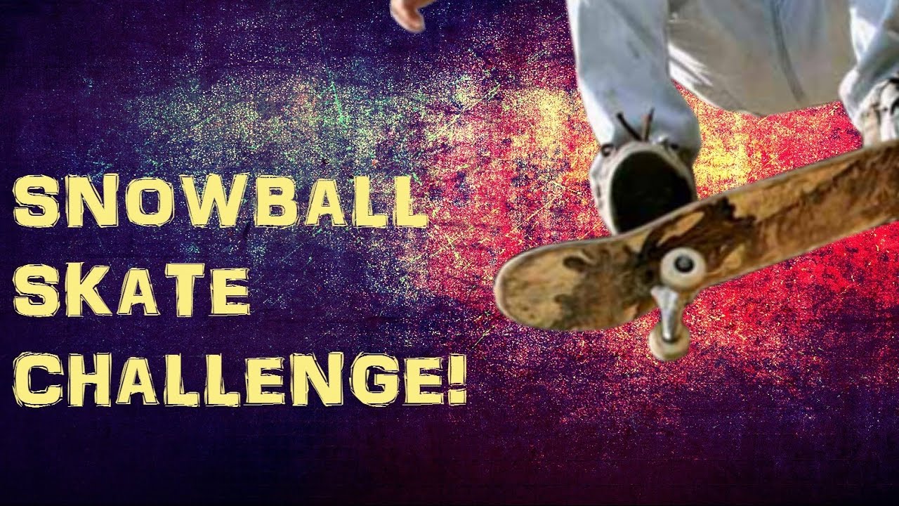 SNOWBALL SKATE COMPETITION - YouTube