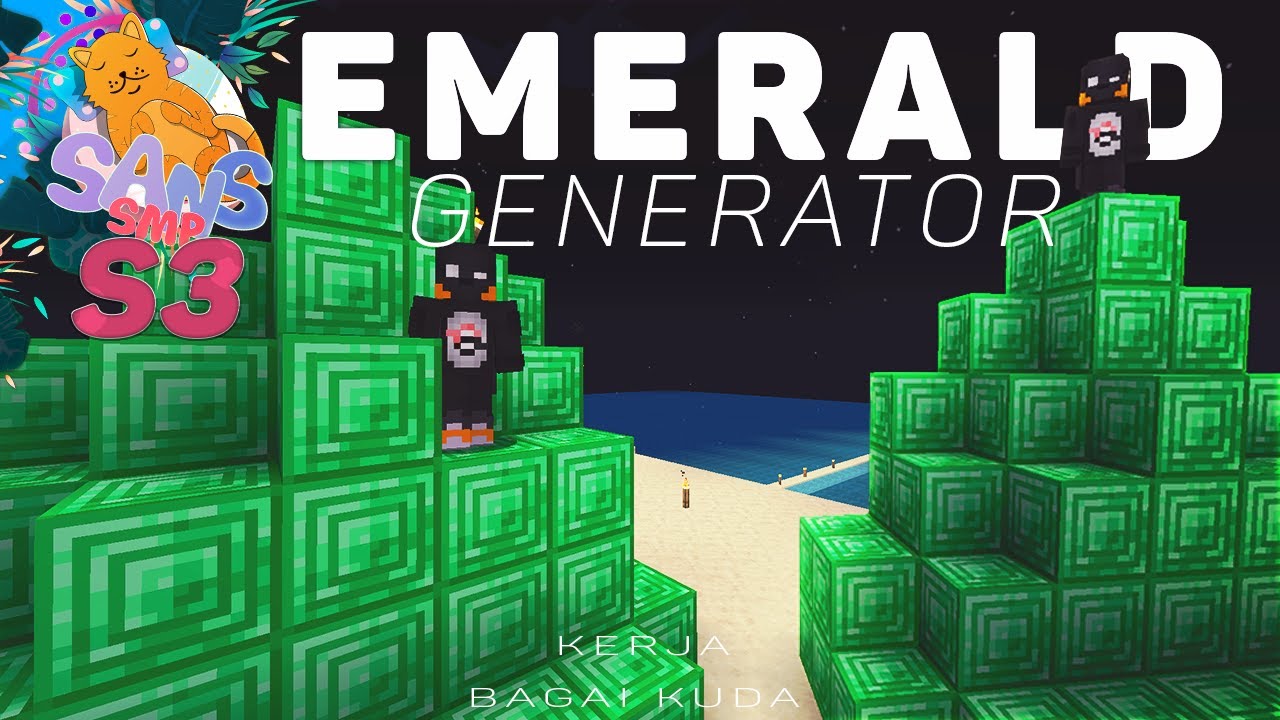 PEKERJAAN KACUNG PENGHASIL EMERALD DI SANS | Episode 9 | Sans SMP S3 ...