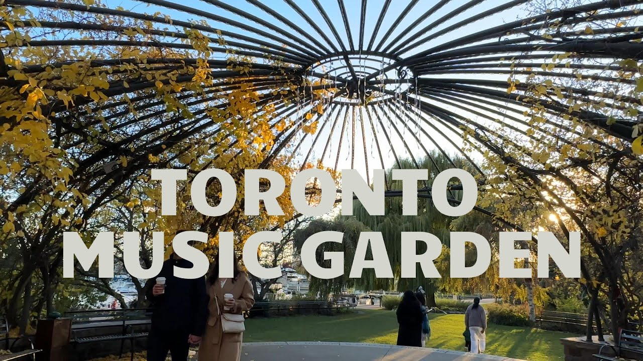 Toronto Music Garden, A Unique Harmony of Music and Nature #gardentour #gardendesign # ...