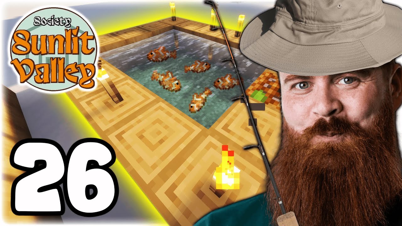 Build Your Very Own FISH POND EMPIRE! | Society: Sunlit Valley - Part ...