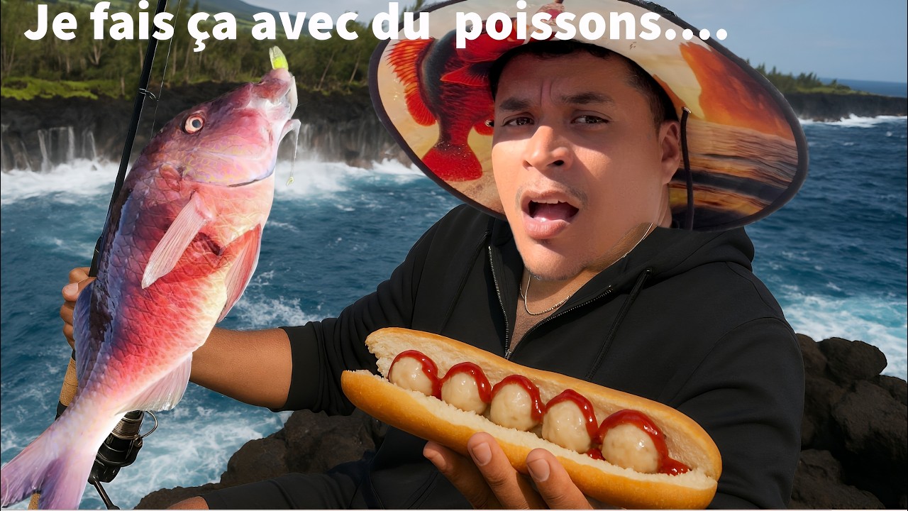 Pêcher des poissons incroyables et les transformer en recette locale ...
