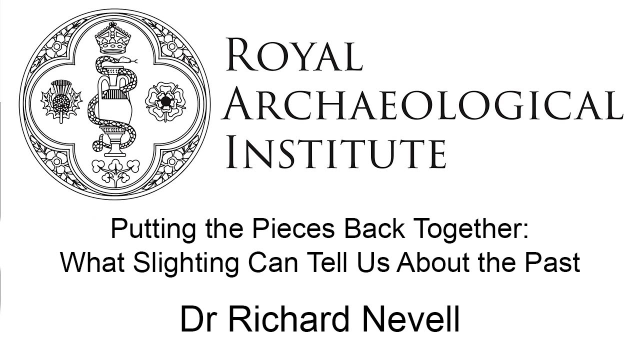 'Putting the Pieces back Together: what slighting can tell us about the ...