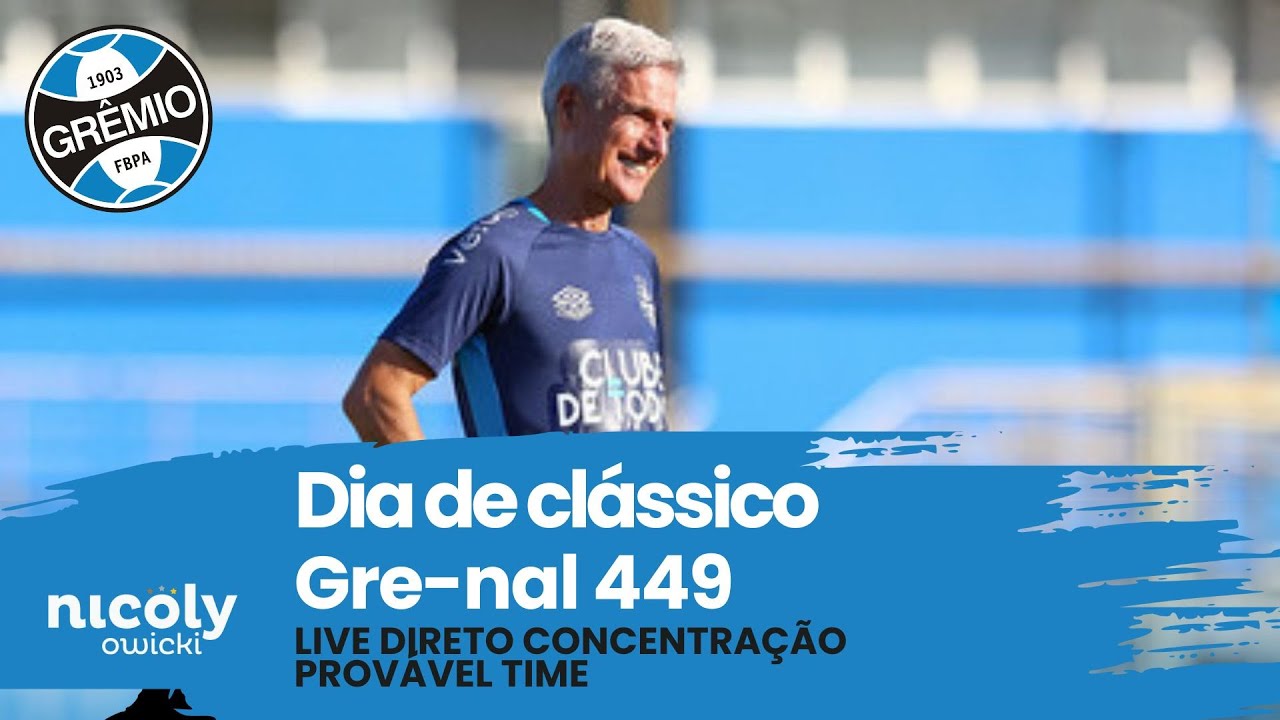 DIA DE CLÁSSICO | LIVE DIRETO DA CONCENTRAÇÃO | PROVÁVEL TIME PARA O ...