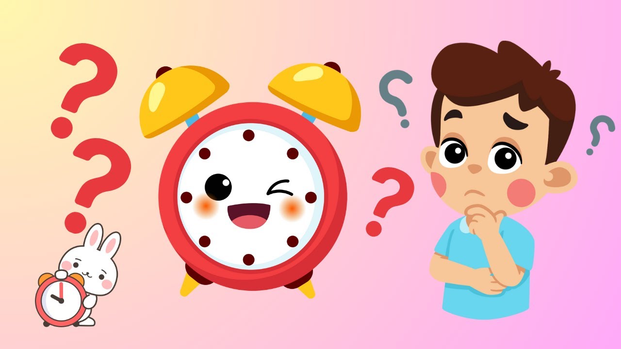 learn to tell time for kids l analog clock l telling kids O clock - YouTube