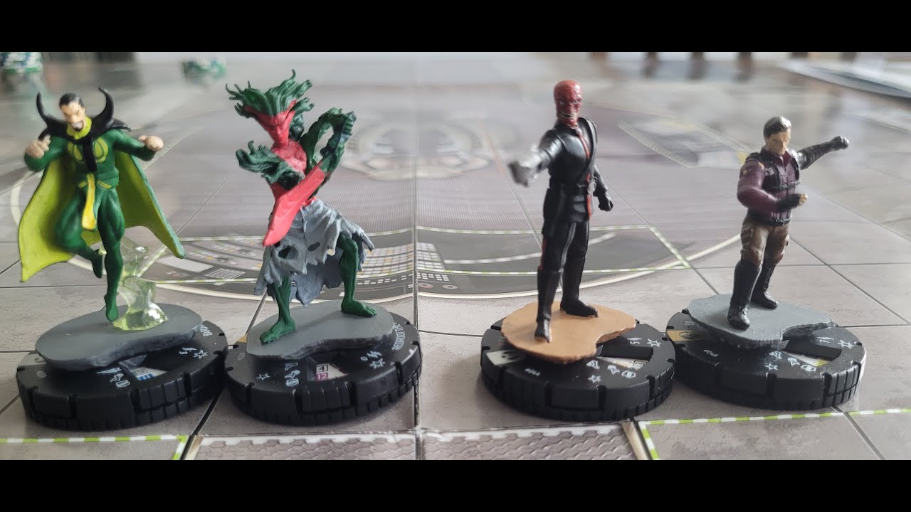 Heroclix Modern Gameplay: Soldier vs. Mystical - YouTube
