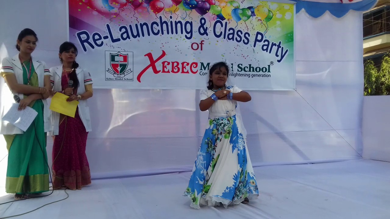Xebec Model School Class Party 3 - YouTube