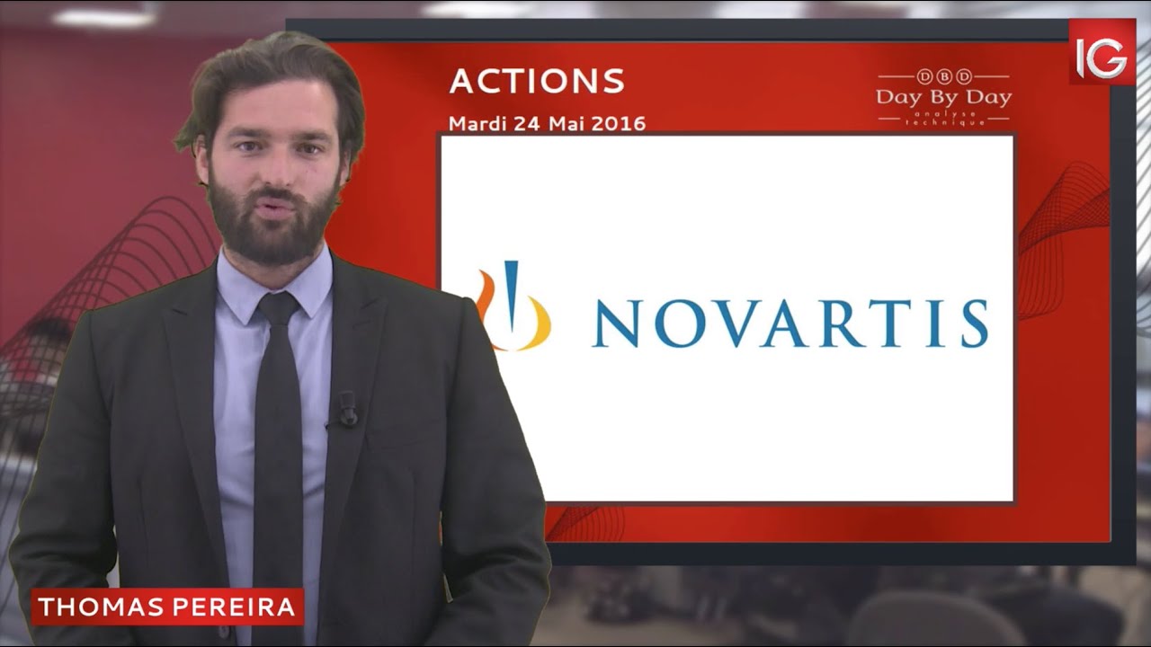 Bourse - Action Novartis AG, forte accélération haussière - IG 24.05. ...