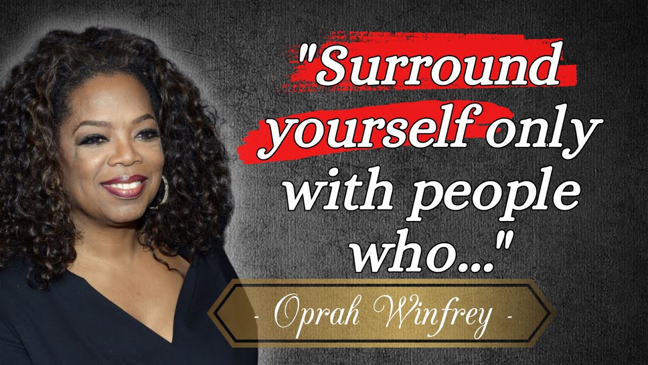 Oprah Winfrey's Best Quotes | Empowering Messages 💪 - YouTube