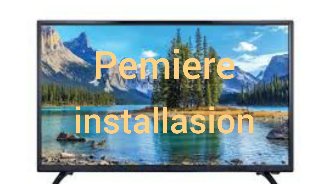 installation tv GOLDVISION - YouTube